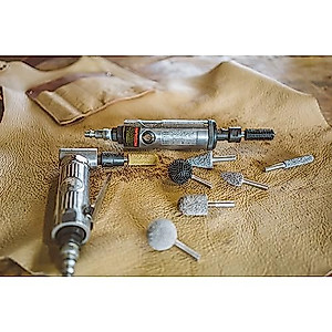 Kutzall Extreme Flame Rotary Burr, 1⁄4" Shaft, Very Coarse - Woodworking Attachment for Bosch, DeWalt, Milwaukee, Makita. Abrasive Tungsten Carbide, 1⁄2" (12.7mm) Dia. X 1" (25.4mm) Length, FLX-12C