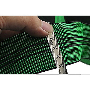 5 Yards (15 Ft) Roll - Two-Inch Latex Elasbelt Webbing for Chair Repair - Upholstery Webbing for Hammock Hanging Net Rope Chair Modification, Stretchy Spring Alternative, Sofa, Couch, Chair Repair