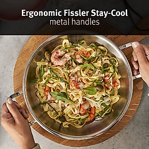 Fissler Original-Profi Collection Stainless Steel Stock Pot with Lid, 9.6 Quart