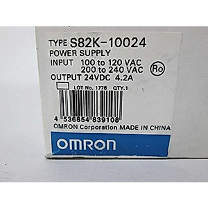 Omron S82K-10024 Power Supply S82K-10024