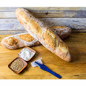 Mure & Peyrot Landaise Bread Lame Dough Scoring Tool Scoring Knife for Artisan and Sourdough Bread Baking -Made in France Features Protective Cover, Stainless Steel Blade