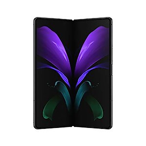 Samsung Electronics Galaxy Z Fold 2 5G | Factory Unlocked Android Cell Phone | 256GB Storage | US Version Smartphone Tablet | 2-in-1 Refined Design, Flex Mode | Mystic Black (SM-F916UZKAXAA)