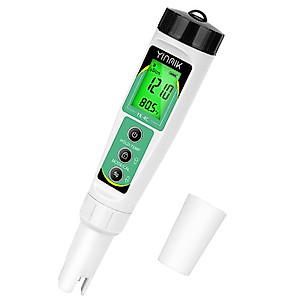 YINMIK PH Meter and Salinity EC TDS Temp Meter Combo Tester