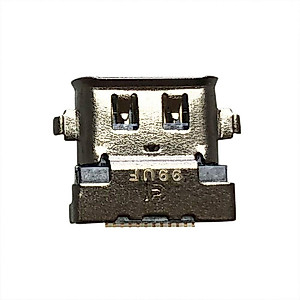 Zahara DC Power Jack USB Type C Charging Port Socket Replacement for Lenovo ThinkPad X280 T480S T490 T590 / X1 Carbon 6th Gen /T14S Gen 1,2 / T14 T15 Gen2 / X13 Gen 2,Yoga Gen 1
