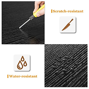 VINGLI 65.7" H 2 Drawer File Cabinet with Lock, Freestanding/Rolling File Cabinets for Home Office, Wood Black File Cabinet with Shelves Compatible with Both Letter and Legal Size Folders