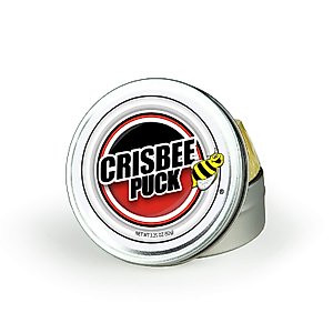 Crisbee Puck® Cast Iron and Carbon Steel Seasoning - Family Made in USA - The Cast Iron Seasoning Oil & Conditioner Preferred by Experts - Maintain a Cleaner Non-Stick Skillet