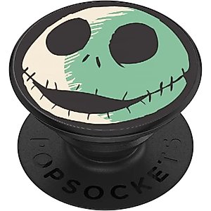 ​​​​PopSockets Phone Grip with Expanding Kickstand, Nightmare Before Christmas - PopOut Stitch