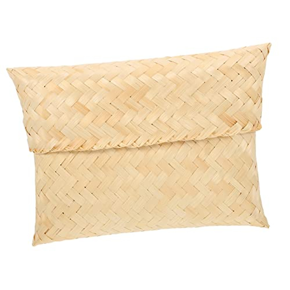 Hemoton 5pcs Bamboo Pillow Gift Box Pallet Racking Tablescape Decor Thai Sticky Rice Pillow Box Woven Sundries Basket Small Bamboo Woven Box Desktop Organizer Woven Baskets for Storage