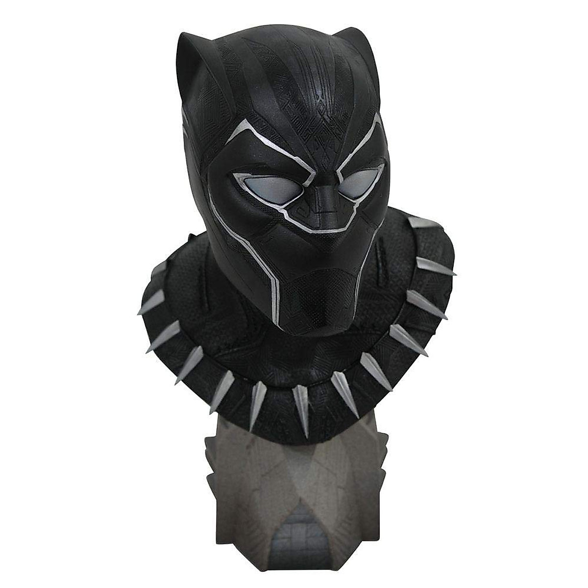 Diamond Select Toys Legends in 3-Dimensions: Black Panther Movie 1: 2 Scale Resin Bust, Multicolor