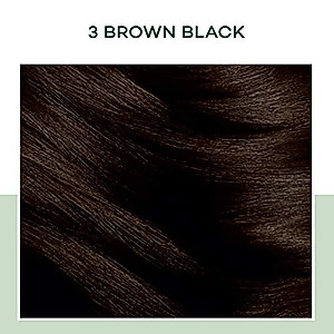 Clairol Natural Instincts Demi-Permanent Hair Dye, 3 Brown Black Hair Color, Pack of 3
