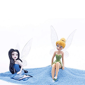 PHNAM Garden Statue,Miniature Fairy Tale Resin Statue,Outdoor Lawn Decoration Gardening Doll House Bonsai Potted Decoration Statue Random 6Pcs