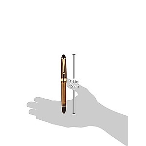 PILOT "CUSTOM 823 - Plunger Type/Transparent Brown (nib : Medium)