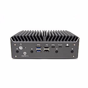Protectli Vault Pro VP4670-6 Port, Firewall Micro Appliance/Mini PC - Intel i7, 2.5G Ports, DDR4 RAM, M.2 NVMe or SATA SSD Storage, AES-NI, Barebones