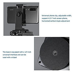 Mcoplus YT-1000 Remote Control Pan Tilt Head, Automatic Motorized Rotating Panoramic Head for Smartphones/DSLR Cameras/Action Cameras (Limited Weight Under 1kg)