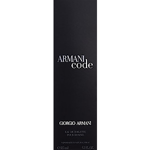 Armani Code Eau de Toilette Spray for Men, 4.2 Fluid Ounce