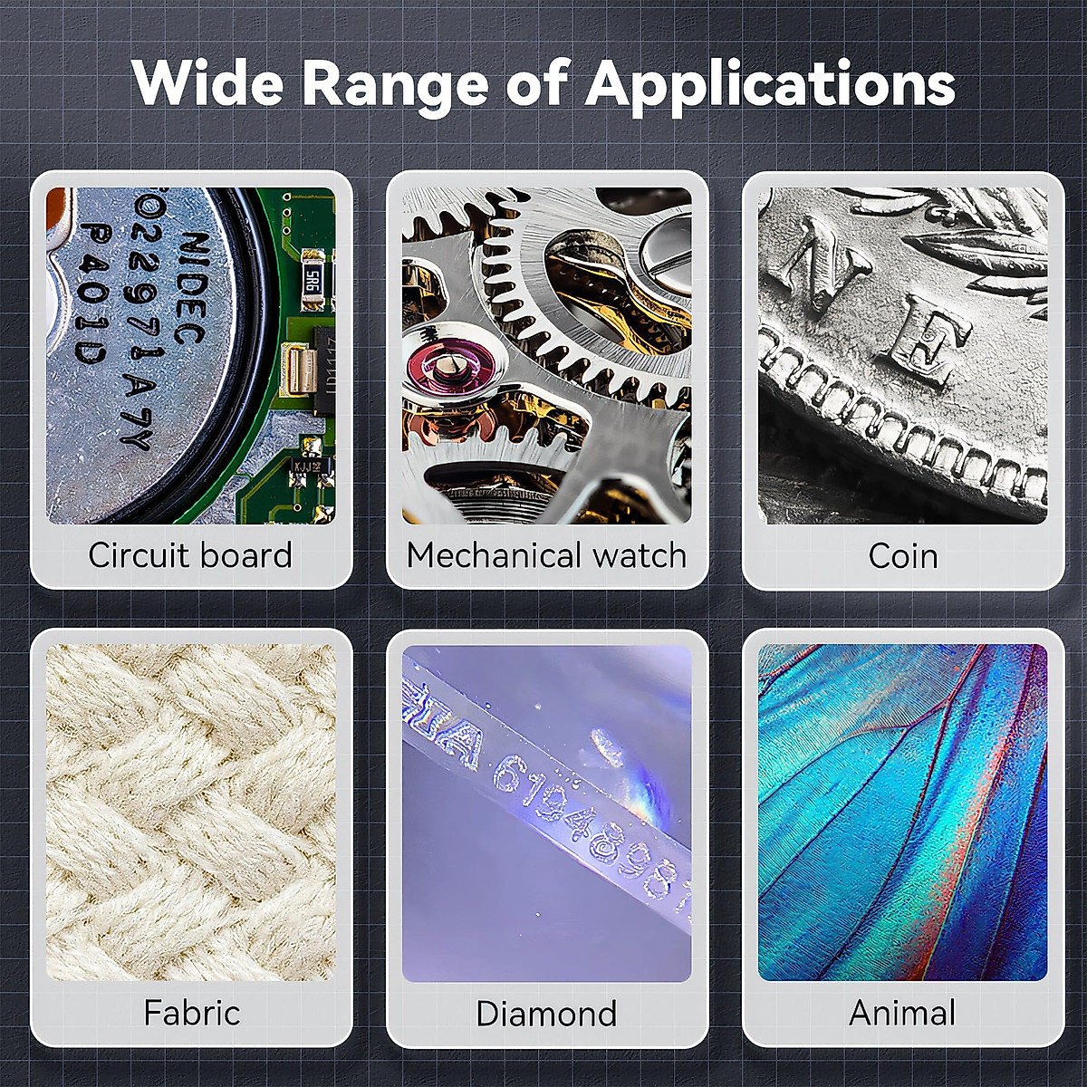 Digital Microscope Fixed Focus-200X Pocket Magnifying Glass, 3-Level Adjustable LED Lights Portable Handheld Mini Microscope,USB Compatible with, Windows, Mac OS