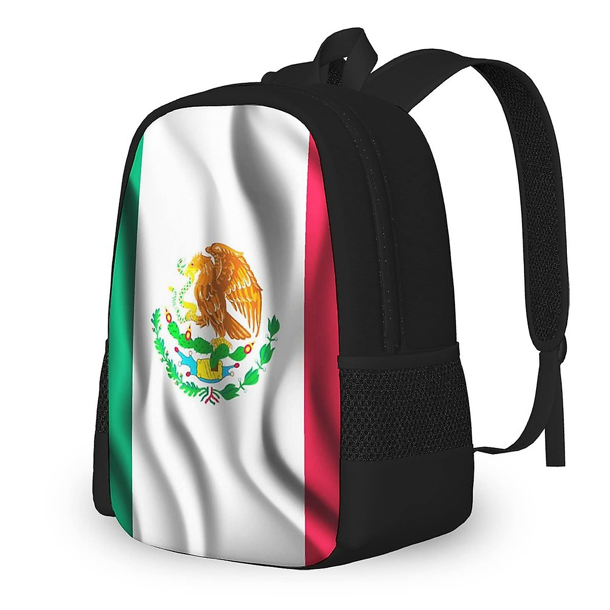 AMRANDOM Stylish Travel Backpack, Wrestling USA Patriotic American Flag, Water Resistant Hiking Backpack Casual Daypacks for Men Women, Fits 15 Inch Laptop Notebook