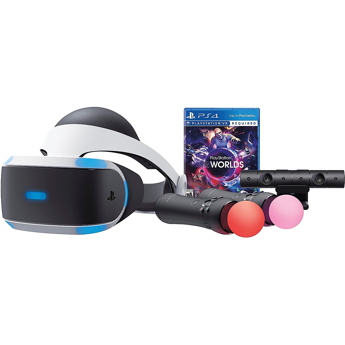 PlayStation VR Launch Bundle 3 Items:VR Launch Bundle,PlayStation 4 Slim 1TB, VR Game Disc: PSVR Battlezone