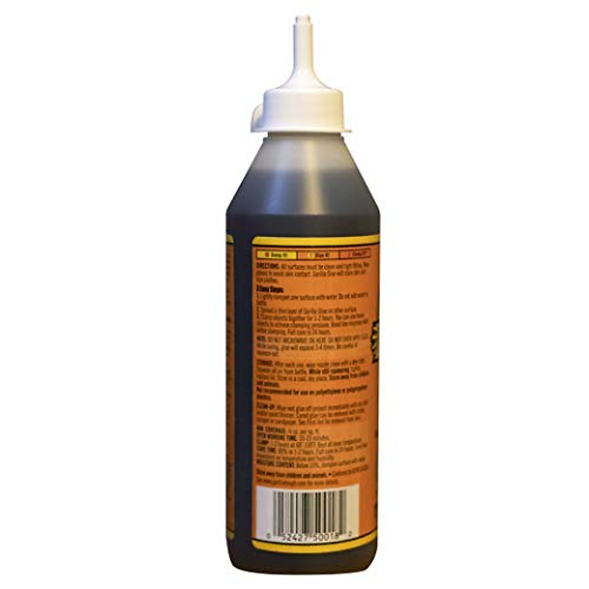 Gorilla Original Gorilla Glue, Waterproof Polyurethane Glue, 18 Ounce Bottle, Brown, (Pack of 1)