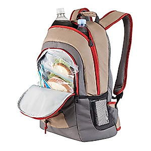 Coleman Chiller Series Insulated Portable Soft Cooler Backpack, Leak-Proof 28 Can Capacity Backpack Cooler with Adjustable Straps and Ice Retention