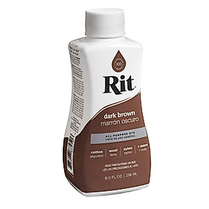 Rit All-Purpose Liquid Dye, Dark Brown