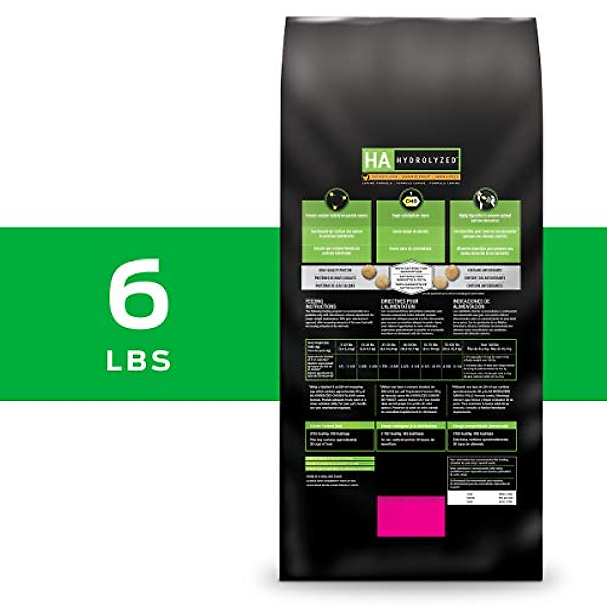 Purina Pro Plan Veterinary Diets HA Hydrolyzed Chicken Flavor Canine Formula Dry Dog Food - 6 lb. Bag