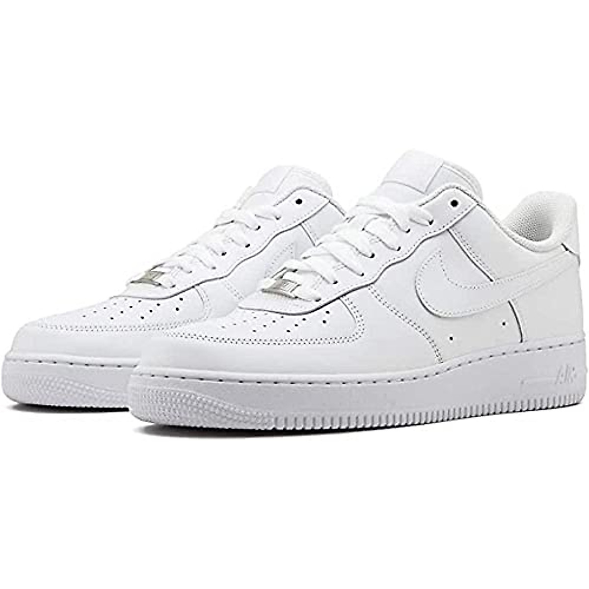 Nike mens Air Force 1 Low shoes, Gym Red/Wolf Grey/White, 8.5