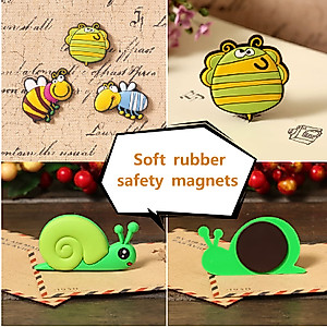 KOPADA Magnets for Kids,Insect Refrigerator Magnets for Toddlers 3+, Cute Fridge Magnets for Babies Gift