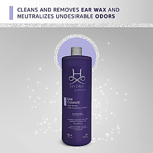 Hydra Professional Ear Cleaner, Cat and Dog Ear Cleaner, All Breeds and Coat Types, 16.9 Ounces