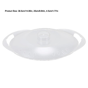 Food Processor Bowl Cover Kitchen Food Processor Robot Lid PC Heat Withstand Ability Steaming Pan Cover for Thermomix TM6 TM5 TM31