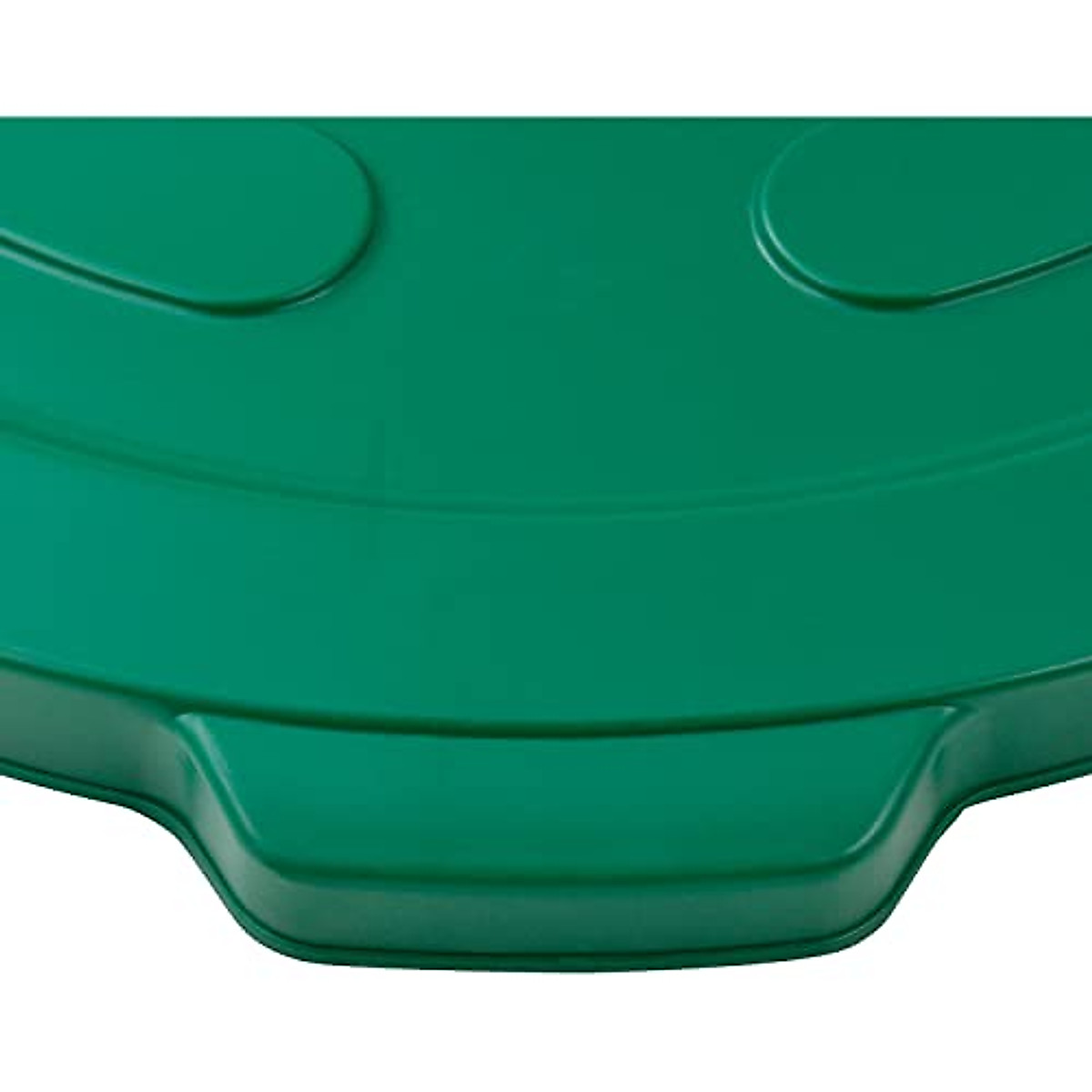 Global Industrial 55 Gallon Garbage Can Lid, Green