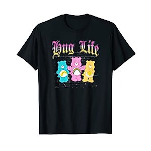 Care Bears Hug Life Urban Group Poster T-Shirt