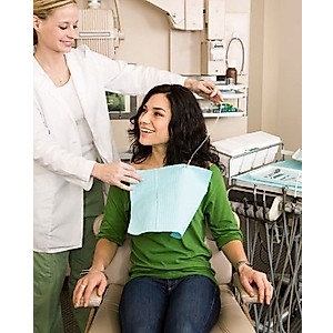 TDOU Newest 5PCS High-Temperature Sterilizable Dental Silicone Bib Clips Napkin Holder Chain