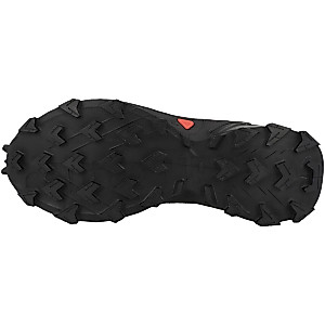 Salomon Men's Alphacross 4 Hiking Shoe, Black/Black/Black, 10