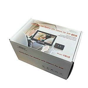 VECLESUS Baby Car Monitor, 1080P HD Rear Facing Baby Car Camera with 4.3” Baby Car Monitor, Easy Installation Baby Car Back Seat Camera for Baby Car Travel Safety for Car, SUV, Pickup