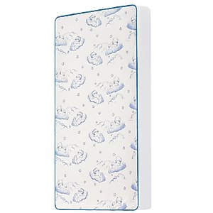 Dream On Me 2-in-1 Breathable Sweet Dreams 88 Coil Spring Crib and Toddler Bed Mattress, Greenguard Gold Certified, 1 Count (Pack of 1)