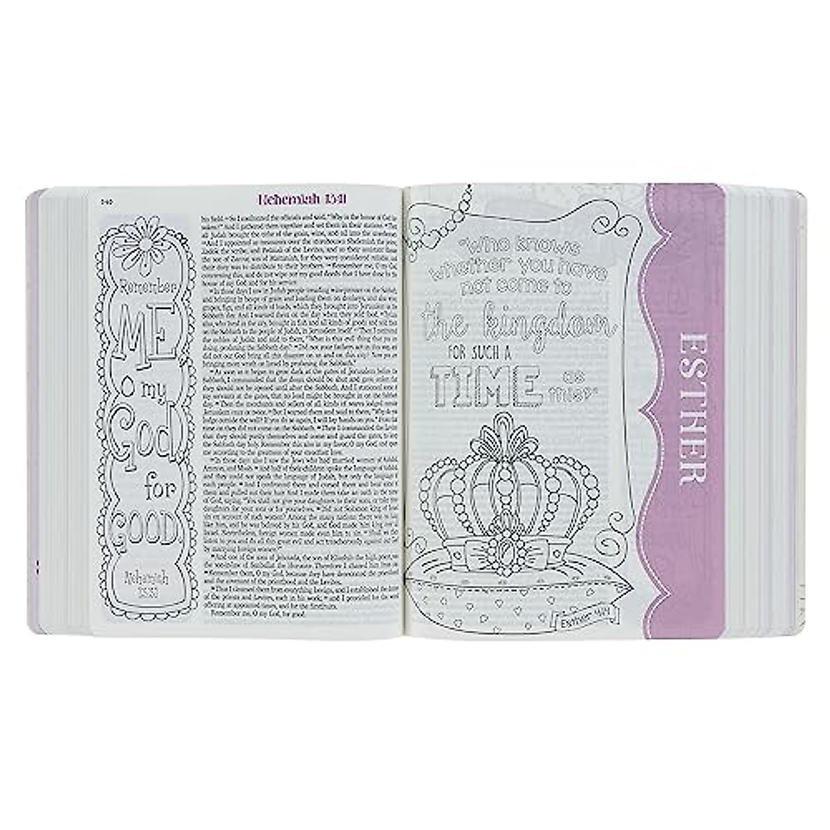 ESV Holy Bible, My Creative Bible For Girls, Softcover w/Ribbon Marker, Illustrated Coloring, Journaling and Devotional Bible, English Standard Version, Pink (ESV Creative Editions Girls)