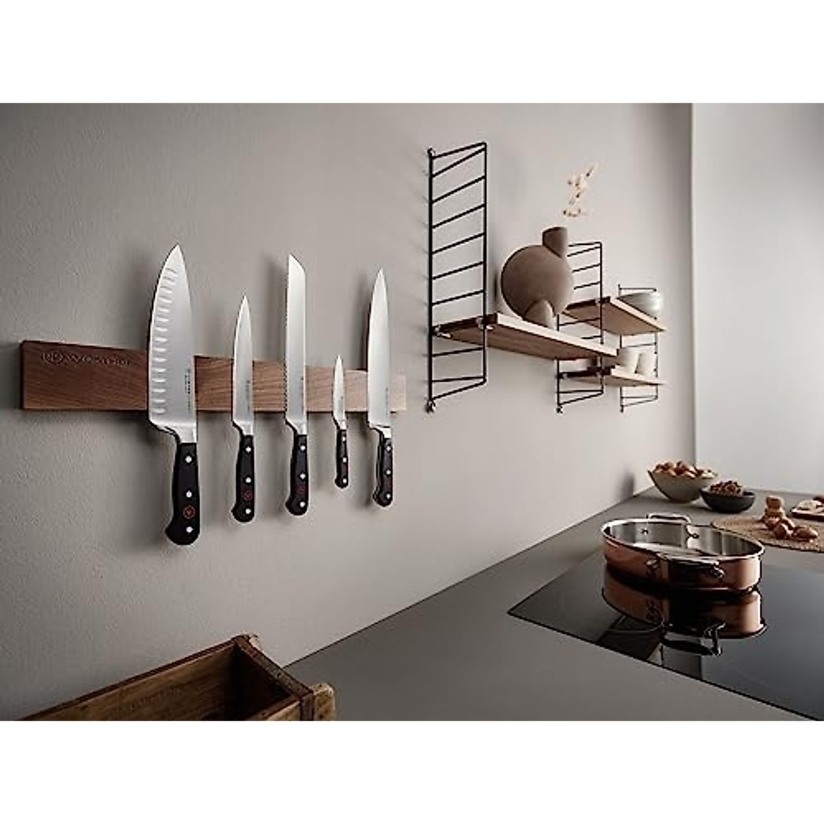 Wüsthof Classic Hollow Edge 2-Piece Chef's Knife Set, Black, 6 nd 3.5-inch