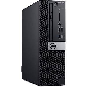 Dell OptiPlex 5070 Small Form Factor PC, Intel Octa Core i7-9700 up to 4.7GHz, 16G DDR4, 512G SSD, Windows 10 Pro 64 Bit-Multi-Language Supports English/Spanish/French (Renewed)