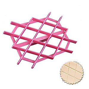 Rhombus Diamond Shape Fondant Cake Mould, Cake Fondant Embosser, Embossing Cutter Mold Stamp Tool