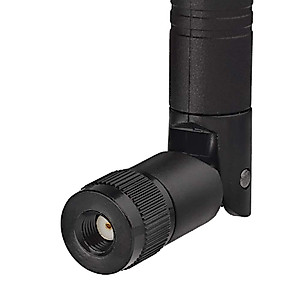 Superbat 900MHz 3G 4G Antenna 9Dbi External Omni Rubber Duck Antenna with RP-SMA Connector + RP-SMA Female to SMA Male Adapter for Router Security Camera Gateway Modem etc.