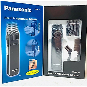 Panasonic ER240B Beard & Mustache Trimmer for Men