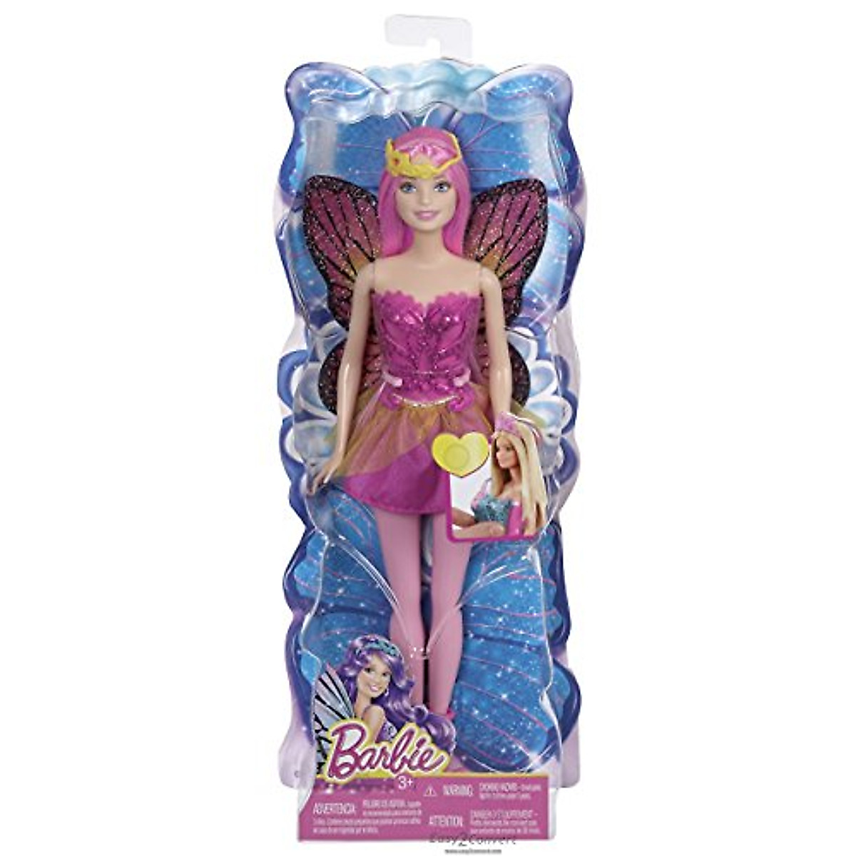 Barbie Fairytale Fairy Doll, Pink