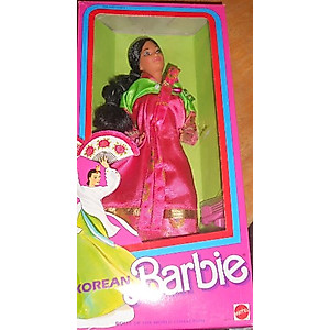 Korean Barbie Doll Dolls of The World Collection 1987 Mattel #4929