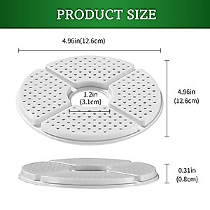 Cat Water Fountain Filter,Activated Carbon Filtration System Pet Water Fountain Filter,Cat Fountain Replacement Filter for 81oz/2.4L Automatic Pet Fountain