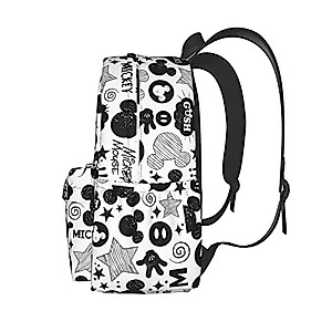 SSNDFVY Large Capacity Cute Anime Cartoon Adult Travel Backpack For Men Women Notebook Laptop Bags Hiking Camping Work -S10