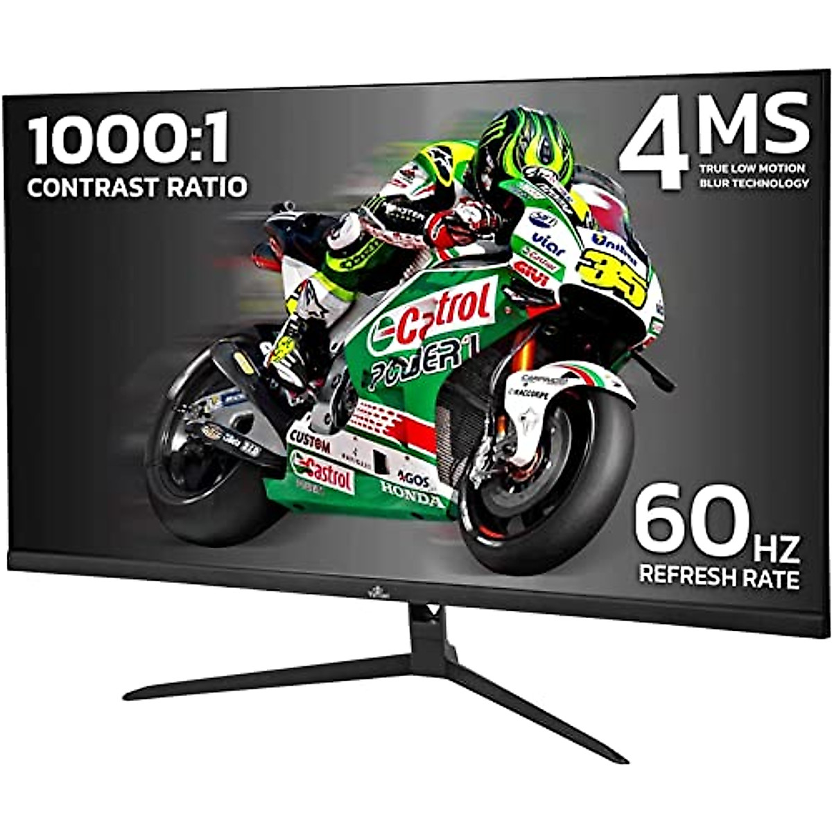 YEYIAN ODRAZ 32” PC Gaming Frameless 4K UHD HDR Monitor 3840x2160 IPS Panel, 1 Billion Colors, Low Blue, 350cd/m2, 1000:1, 60Hz, 4ms, 16:9, 178°, G-Sync, FreeSync, DP/HDMI/USB, Speakers, VESA, Tilt