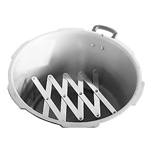 WskLinft Stainless Steel Pot Lid Holder, Multipurpose Storage Rack, Foldable, Adjustable Length, 13cm x 5.7cm x 7.2cm