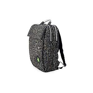 DIME BAGS Slab Bag Hemp Backpack with Padded Laptop Compartment and Secret Pocket (Concrete)