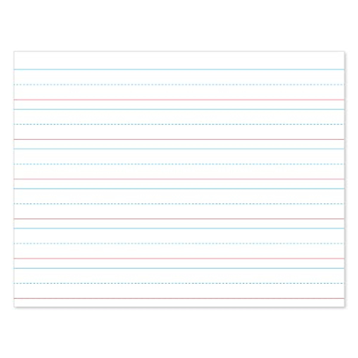 iScholar Multi-Method Primary Tablet, 1 Inch Ruling, 40 Sheets, 11 x 8.5 Inches (11801)